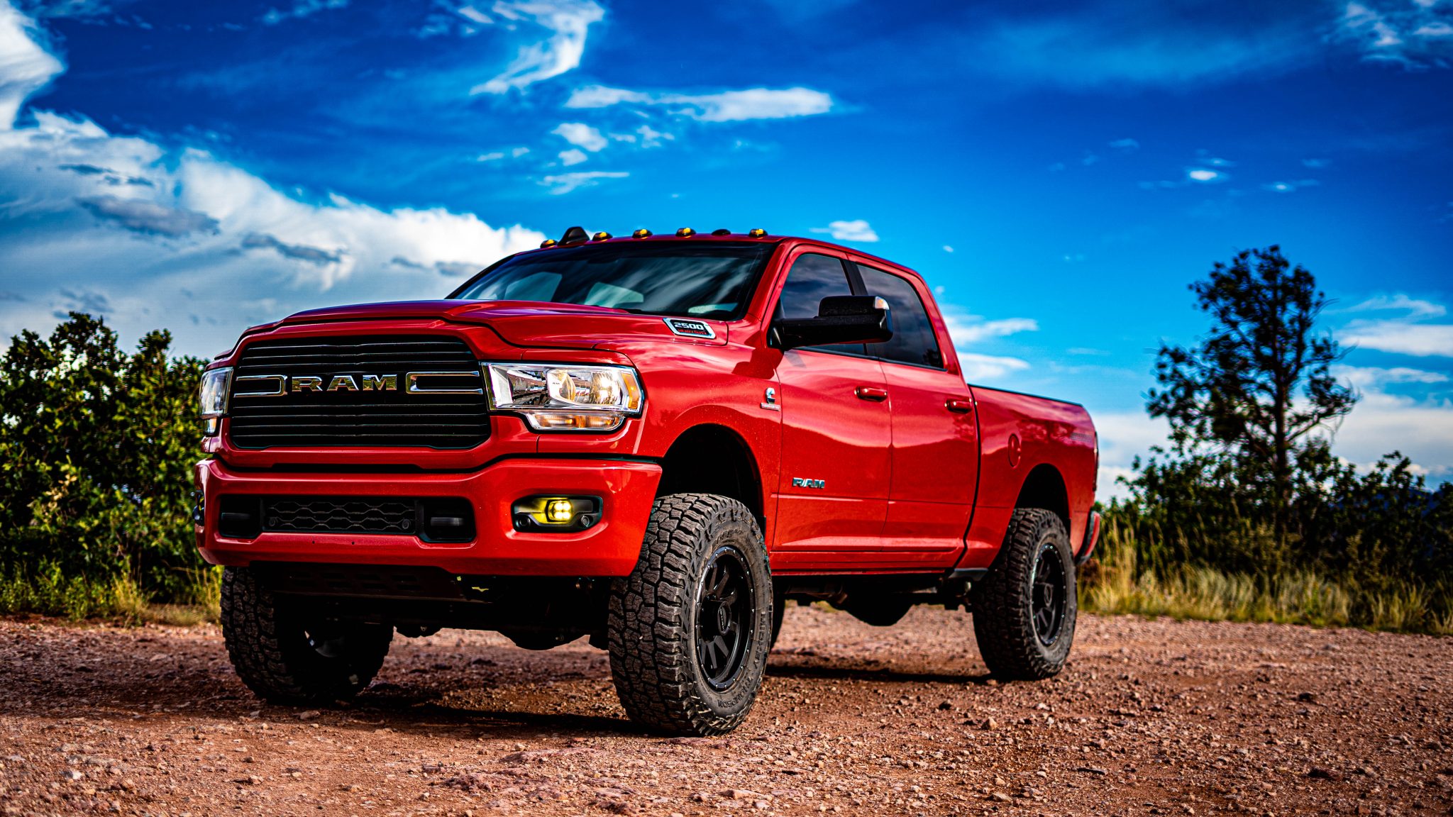 2020 Ram 2500 Cummins, Leveled on 37s - Soco Customs