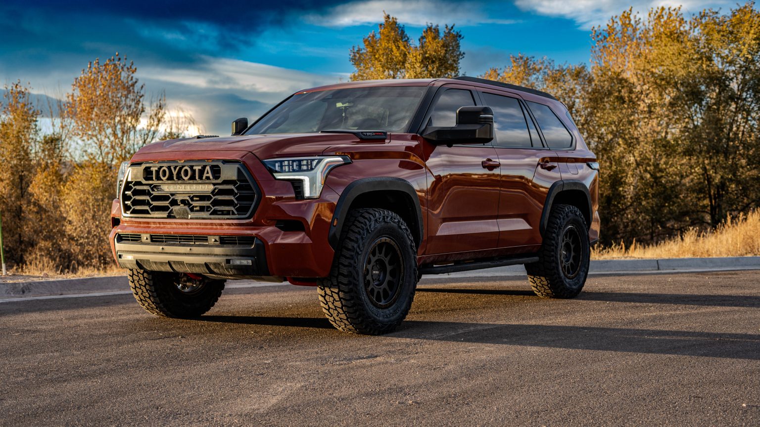Lifted 2024 Toyota Sequoia TRD-Pro - Soco Customs & Complete Auto Repair