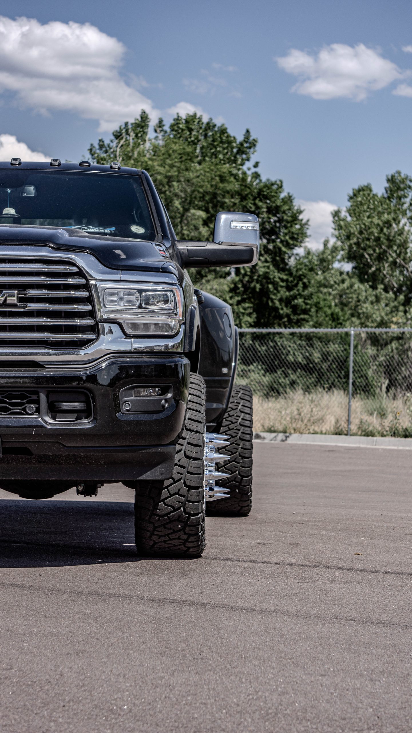 2023 Ram 3500 Limited Longhorn Dually Leveled on 24s - Soco Customs ...