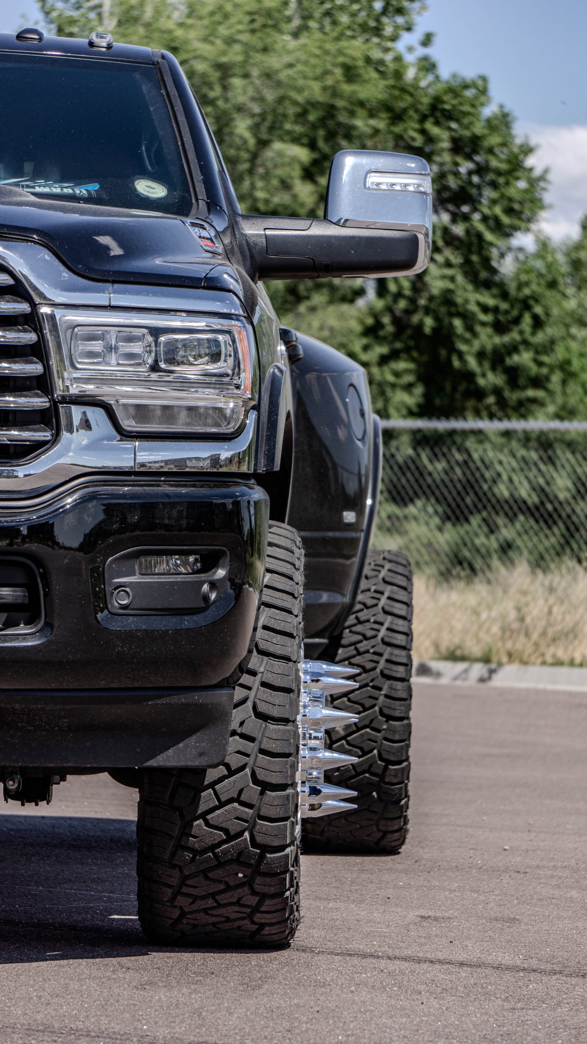 2023 Ram 3500 Limited Longhorn Dually Leveled on 24s - Soco Customs ...